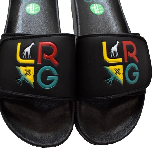 Lrg | Shoes | Lifted Research Group Lrg Mens Stacked Rasta Logo Black ...